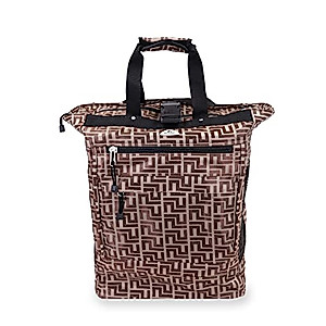 Everest Rolling Tote, Brown, One Size