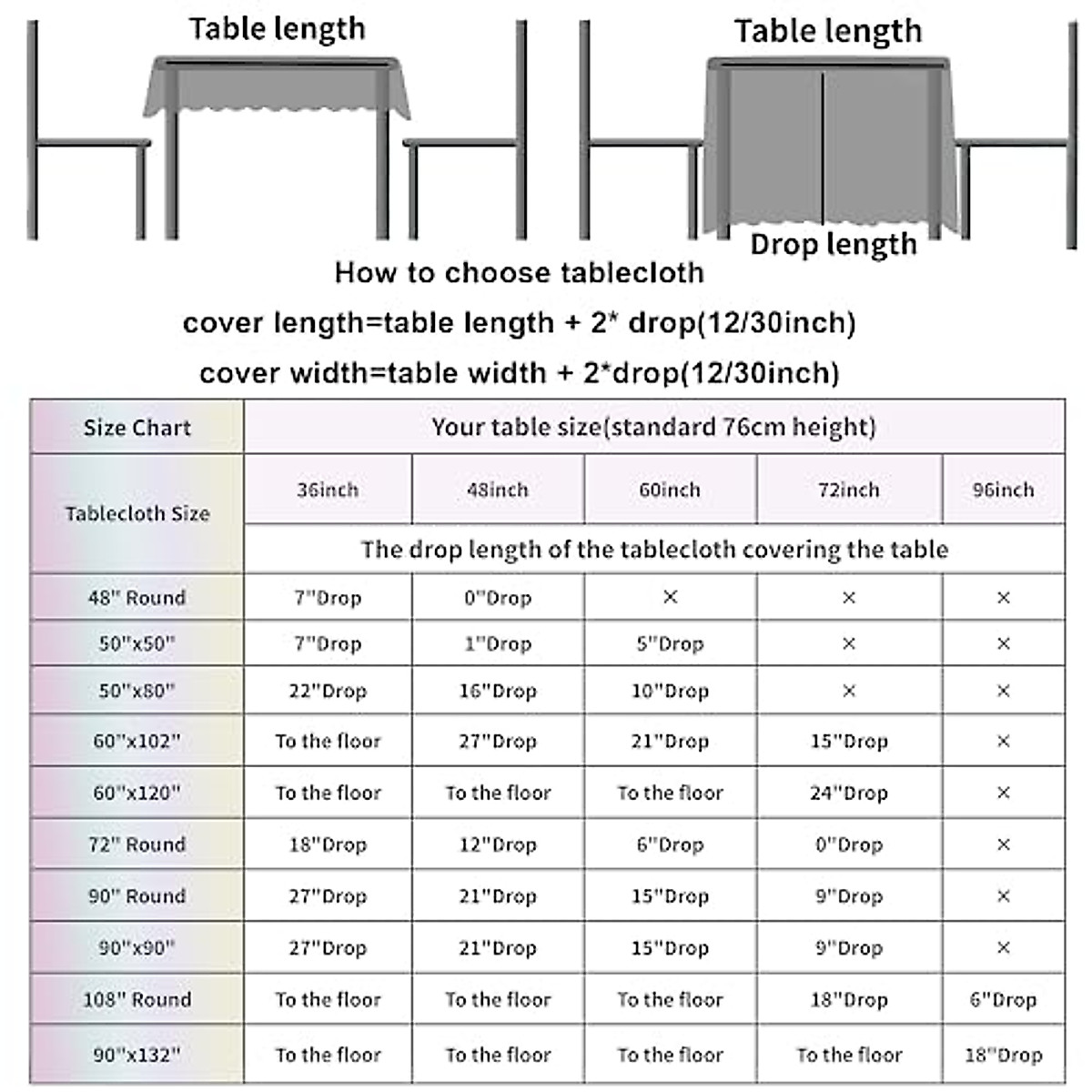 FYLEDAEE Iridescent White Sequin Tablecloth Rectangular 50X80 inch Spark Glitter Shimmer Tablec Cover for Wedding Baby Shower Birthday Dinners Dessert Flower Candy Cake Party Decoration