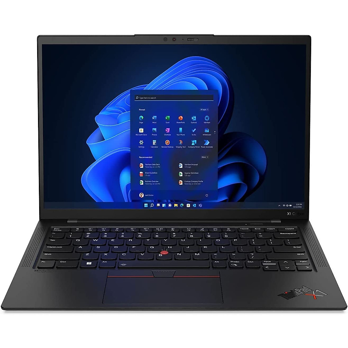 Lenovo ThinkPad X1 Carbon Gen 10 Laptop, 14.0" FHD Touchscreen, Intel Iris Xe Graphics, Intel Core i7-1270P, 32GB RAM, 2TB PCIe SSD, Backlit, Fingerprint, Win 11 Pro, Black, with MTC Stylus Pen