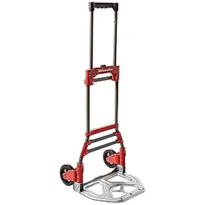 Milwaukee 73777 Fold up Hand Truck, No Size, Red, 5 Count