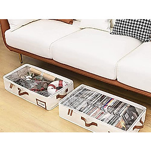 StorageWorks Underbed Storage Box and Large Storage Baskets for Organizing