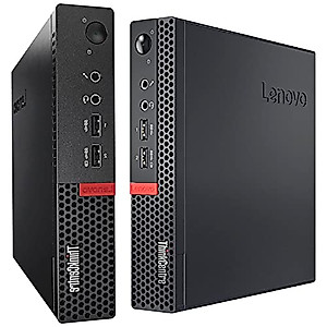 Lenovo ThinkCentre M710q Tiny Mini Desktop PC - Intel i5-6500T, 32GB DDR4 RAM,New 512GB NVMe SSD + 1TB SSD,Wireless Wi-Fi Bluetooth, Keyboard and Mouse,Windows 10 Pro (Renewed)