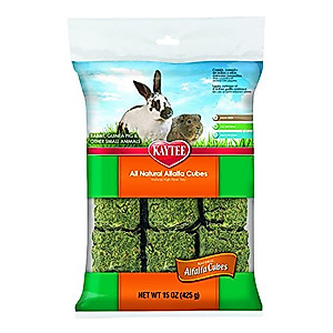 Kaytee Alfalfa Cubes, 15-oz Bag (2 Pack)