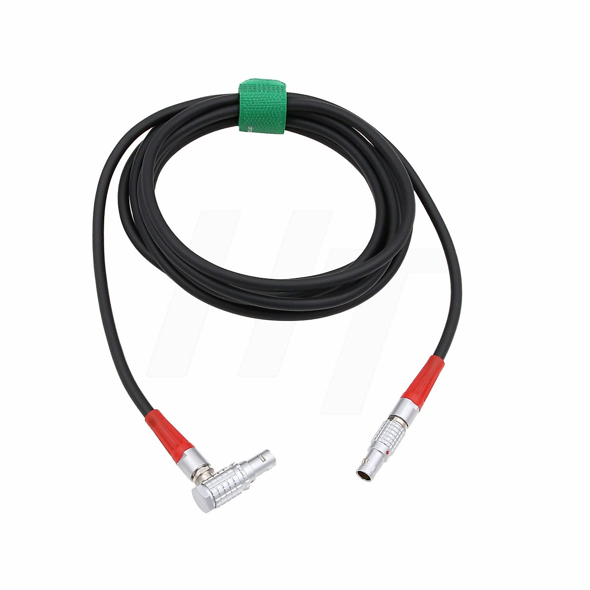 HangTon 4 Pin Serial Cable for Preston MDR 3 MDR 4 Motor Driver to Light Ranger 2 LR2 Right Angle Straight 120cm