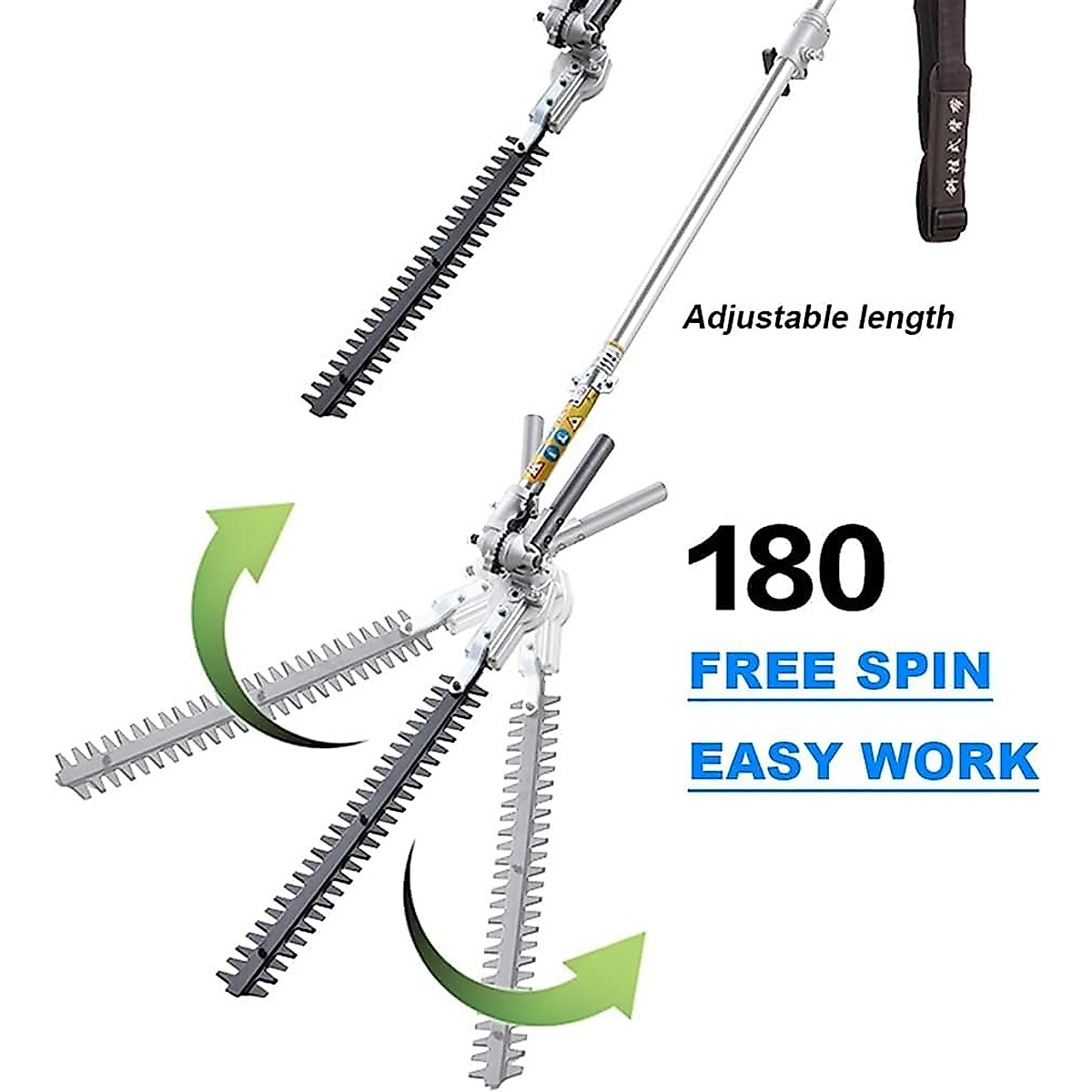 RUTAVM Handheld Battery Grass Cutter String Trimmer Electric Lawn Mower, Grass Trimmer Garden Grass Trimmer Cordless with Wheels with Armrest