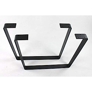 Powdercoated Steel Dining Table Legs-Choose Your Height and Width