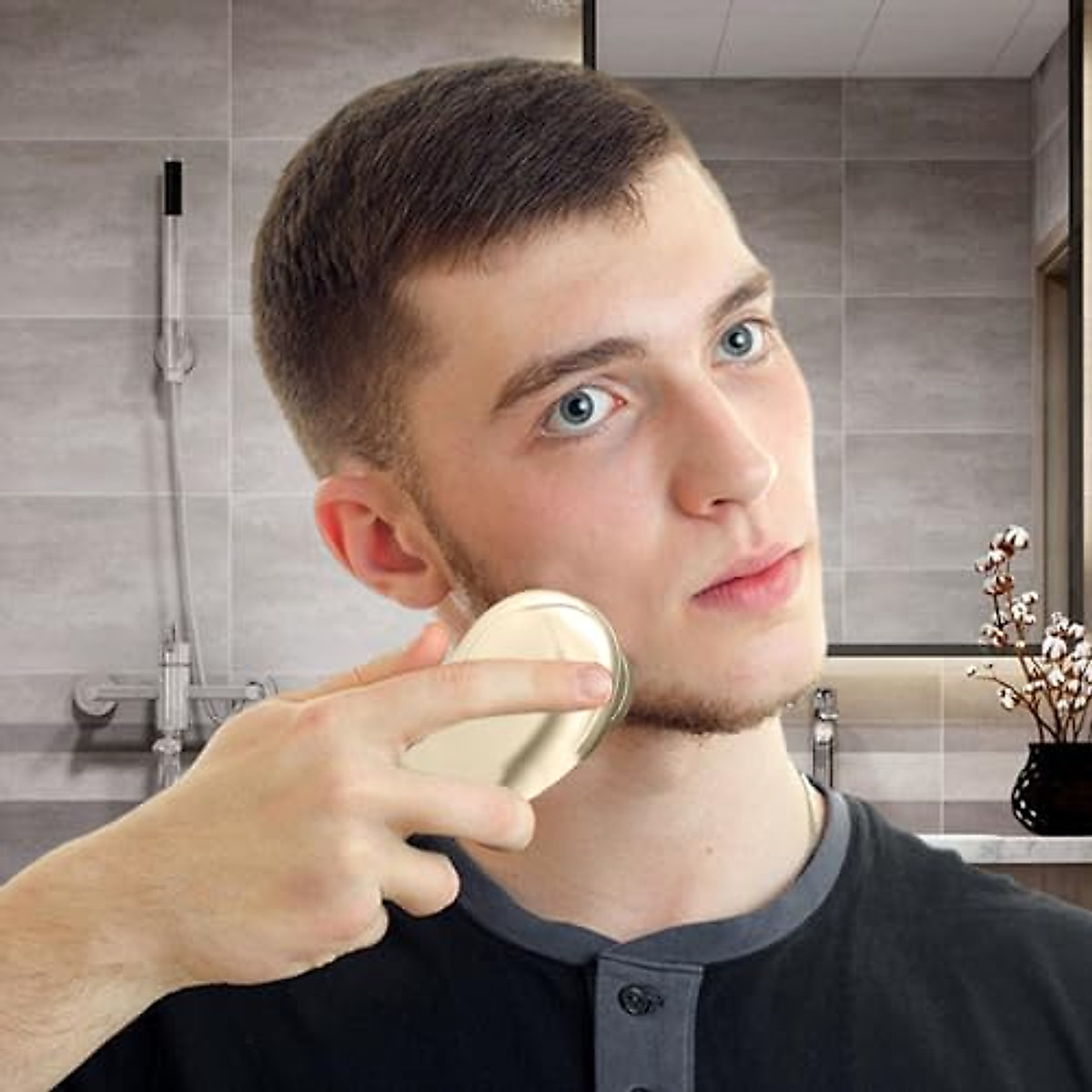 Mini Razor, Daily Shaving Razor, Electric Shaver, Portable Wet Dry Face Razor, Rechargeable Small Facial Shaver, Mens Grooming Kit, Mens Rotary Shavers, Women Epilator, Razor Kit for Men Home Travel
