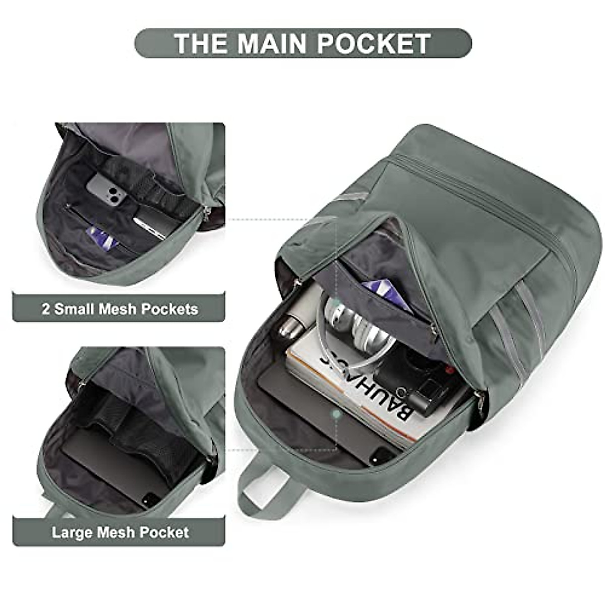 coofay Small Gym Backpack For Women Waterproof Backpack With Shoe Compartment Lightweight Travel Backpack Sports Backpack Large Gym Bag