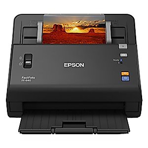 Epson FastFoto FF-640 High-Speed Photo Scanning System with Auto Photo Feeder