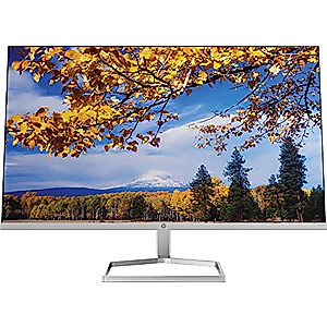 HP M27f 27 inch FHD (1920 x 1080) 75Hz Anti-Glare Monitor, On-Screen Controls, AMD FreeSync, Low Blue Light Mode, Black