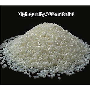 ABS Wall Split Flange Self-Adhesive Tape Round Escutcheon Plate Cover for Water Pipe, Faucet Decoration Accessories (44)