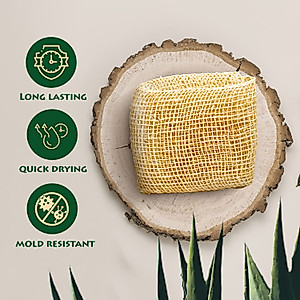 Ayate Washcloth, Face & Body Exfoliating Wash Cloth for Shower, Body Loofah Alternative, Scrub Towel, Resists Mold, Made from Agave Fiber