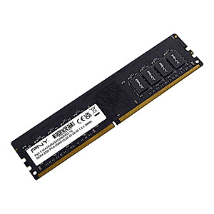 PNY Performance 16GB DDR4 DRAM 3200MHz (PC4-25600) CL22 (Compatible with 2666MHz, 2400MHz or 2133MHz) 1.2V Desktop (DIMM) Computer Memory – MD16GSD43200-TB