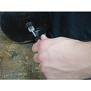 Innovative Products of America (8080) 6 Piece Twisted Wire Stainless Steel Bore Brush Set for Cleaning Tubes, Ports, Bearings and More