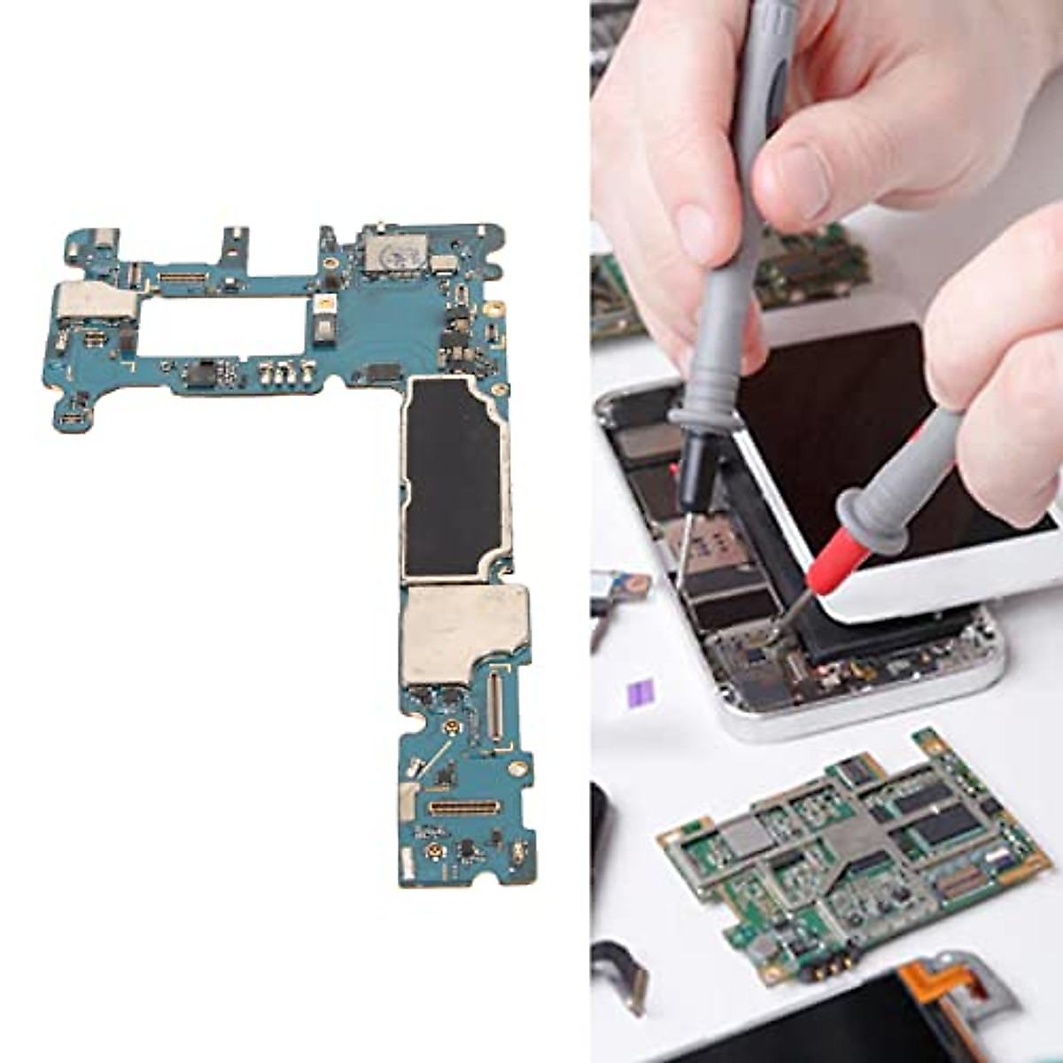 Cellphone Mainboard Replacement for Samsung Galaxy Note8, 64GB PCB Unlocked Motherboard Professional Mobile Phone Gaming Motherboard Unlocked Main Logic Board (EU Version)