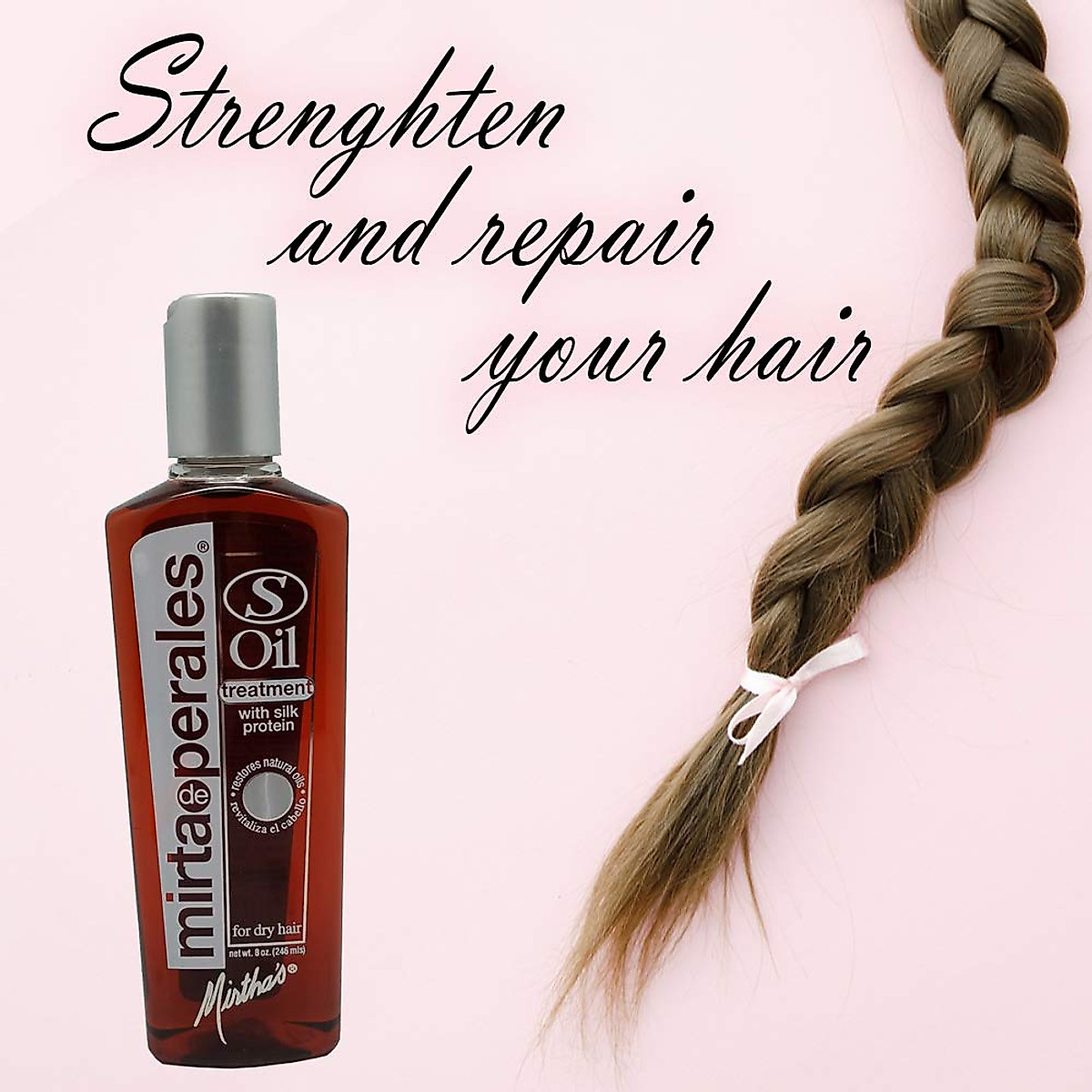 Mirta De Perales S Oil Treatment Shampoo for Dry Hair, 8 Ounce