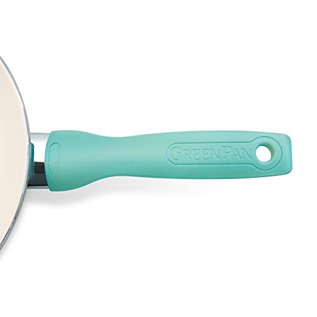 GreenPan Rio 12" Ceramic Non-Stick Open Frypan, Turquoise -