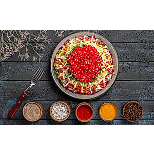 Sadaf Khoresh Ghormeh Sabzi - Ready to eat Khoresh sabzi with spices, herbs and beans - Persian food in a jar - Iranian food Qormeh sabzi mix - Herb & Bean Stew in Jar- 32 oz.