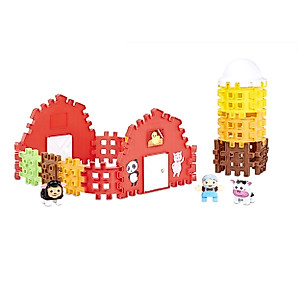 Little Tikes Little Baby Bum Old Macdonald's Farm Blocks Official Building Blocks, Multicolor