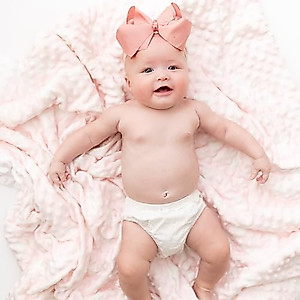 Ultra-Soft Baby Blanket for Girls & Boys – Large 47"x47" Cloud Blanket, Lightweight and Breathable, Neutral Designs for Newborn, Infant, Toddler