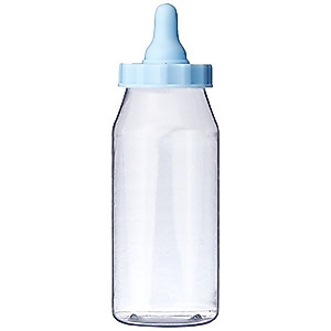 Darice, 12 Piece, 5 inch, Blue Baby Favor Bottle