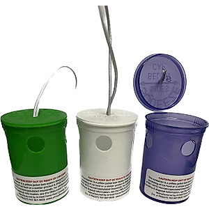 Yellow Jacket Bait Bottle/Station for Pest Control, Microencapsulated Bait, wasp Control