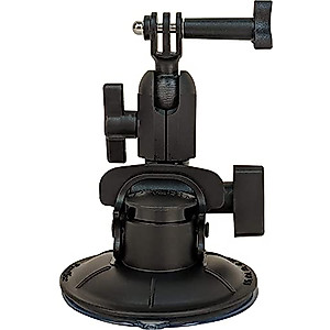 Panavise ActionGrip 13120 Single Knuckle Suction Cup Camera Mount (Matte Black)