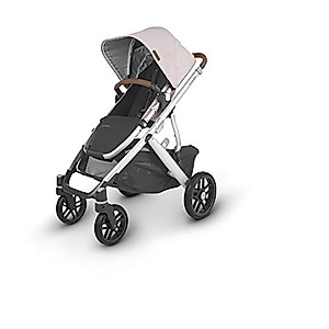 UPPAbaby Vista V2 Stroller - Alice (Dusty Pink/Silver/Saddle Leather) + Piggyback for Vista & Vista V2
