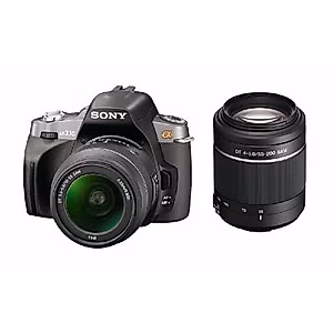Sony Alpha A330Y 10.2 MP Digital SLR Camera with Super SteadyShot INSIDE Image Stabilization and 18-55mm and 55-200mm Lenses