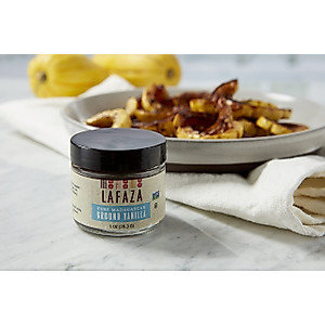 Lafaza All Natural Madagascar Bourbon Pure Ground Vanilla Bean Powder, 1oz