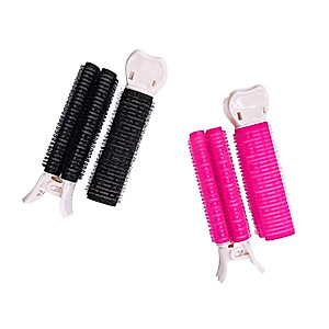 HAIR ROOT VOLUMIZING CLIP (CHERRY PINK), 2 Count (Pack of 1)