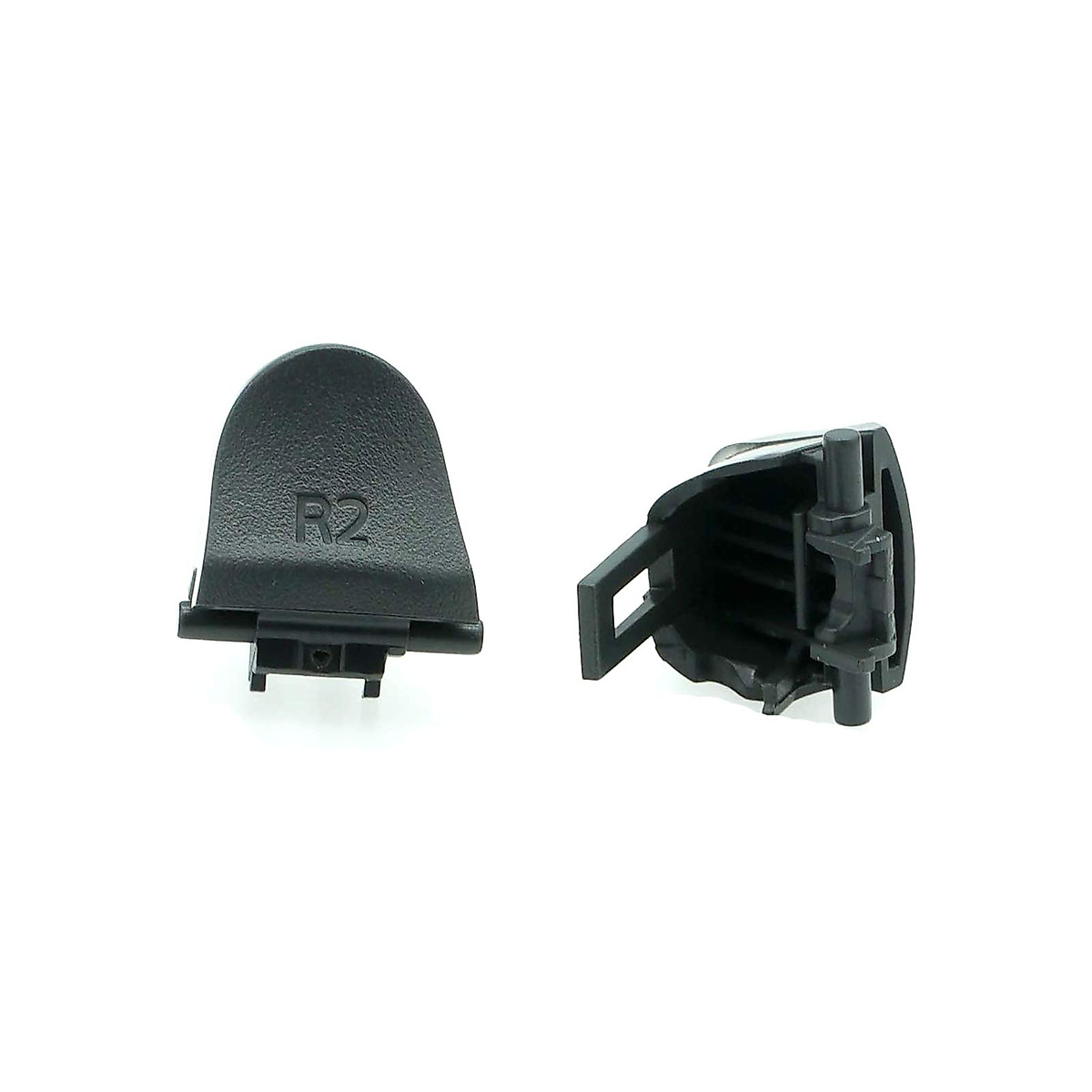 UOPTR L2 R2 Trigger Springs Button Set Replacement Part for PS4 PRO Playstation 4 (JDS-040 JDM-040) black