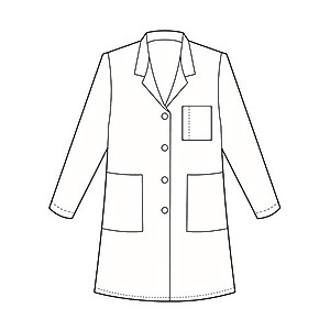 Meta Women's Labcoat 15000 White S