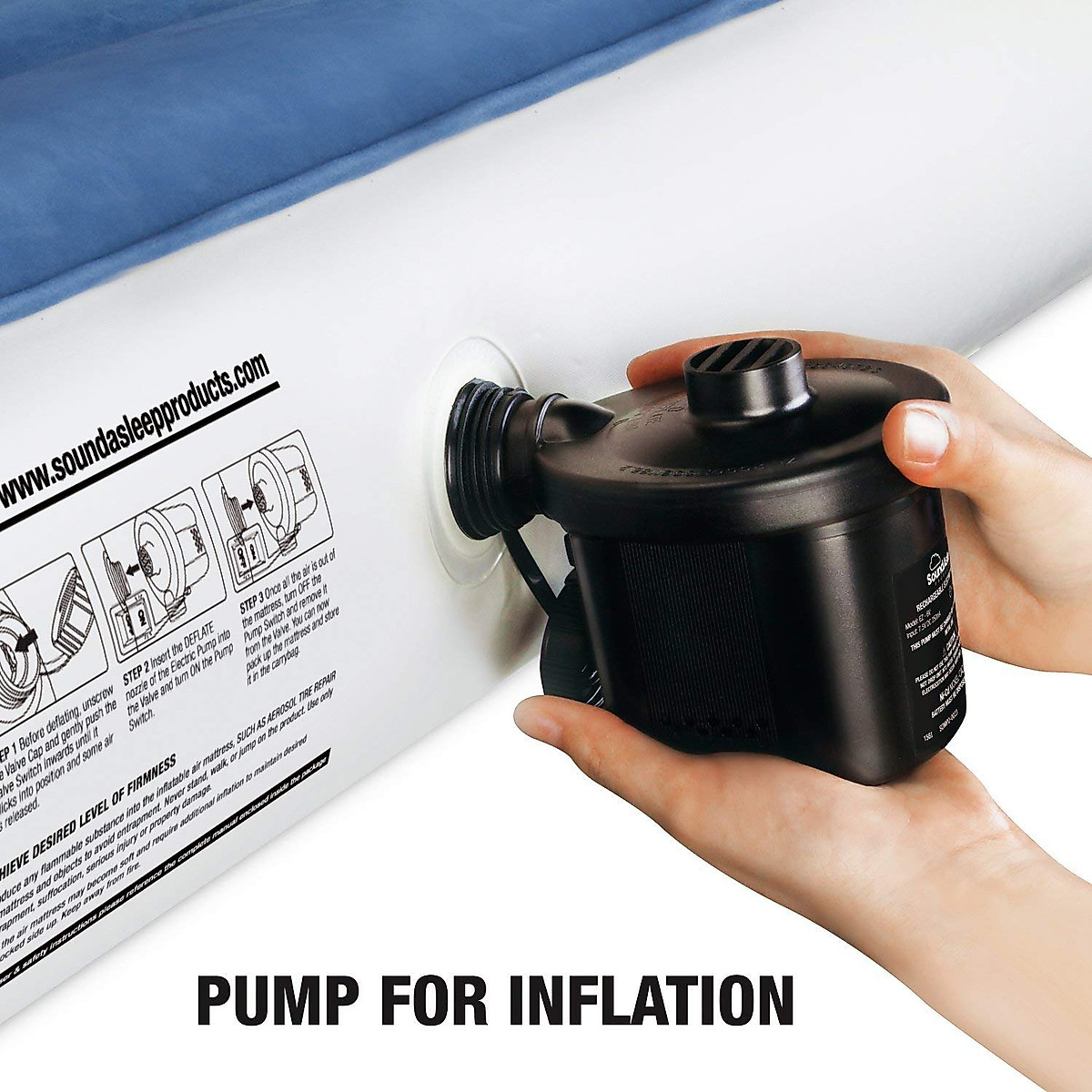 SoundAsleep Camping Series Air Mattress Bundle - Queen and Twin Size