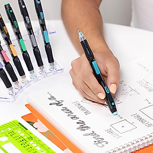 BIC Break-Resistant Mechanical Pencils with Erasers, No. 2 Medium Point (0.7mm), 4-Count Pack for School or Office Supplies