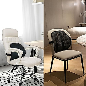 SANHSEHOME Lumbar Support Back Support for Office Chair 2 Pack Lumbar Support Pillow for Car Chair Back Support with Triple Layer Mesh & Adjustable Straps