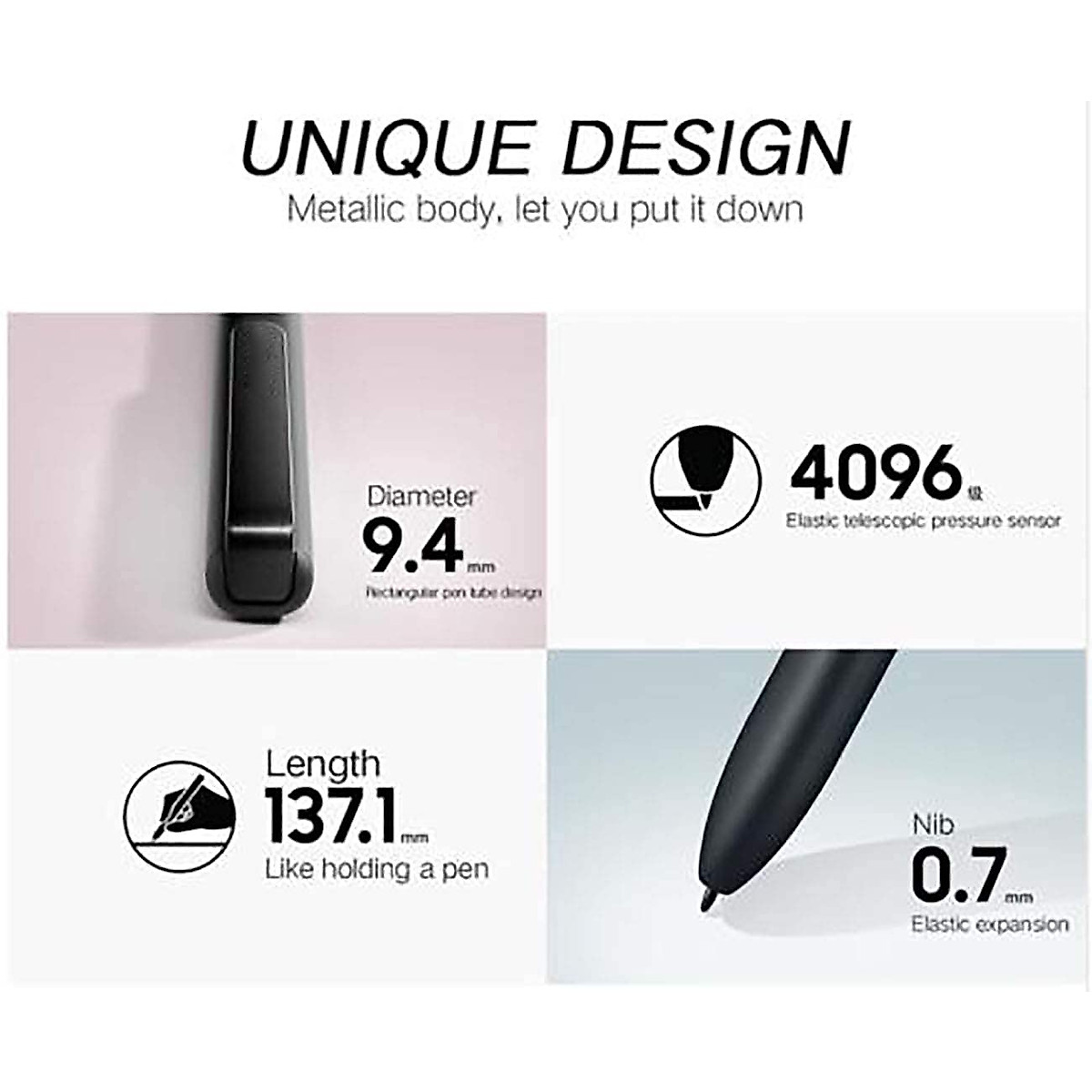 Tab S3 S Pen Replacement for Samsung Galaxy Tab S3 SM-T820 T825 T827 Tablets Stylus S Pen + Tips/Nibs (Black)