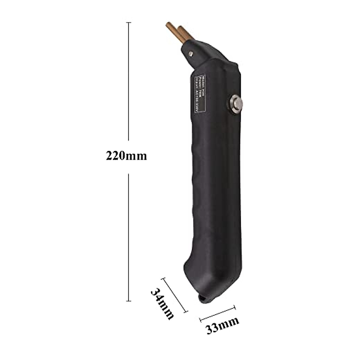 Pakowin Plastic Welder, 70W Hot Stapler Plastic Repair Kit with LED Light and 205 Staples, Plastic Parts Mending Tool