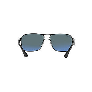 Ray-Ban Men's Rb3516 Metal Square Sunglasses