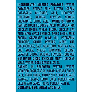 Gerber Graduates Lil' Meals MASHED POTATOES & GRAVY WITH ROASTED CHICKEN & CARROTS - 6.6oz. (Pack of 6)