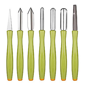 Tescoma 422010.00 Set of carving knife tools, for vegetables and fruits