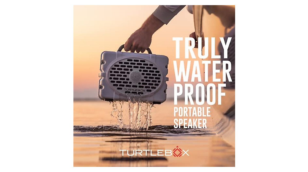 Turtlebox Gen 2: Loud Waterproof Bluetooth Speaker