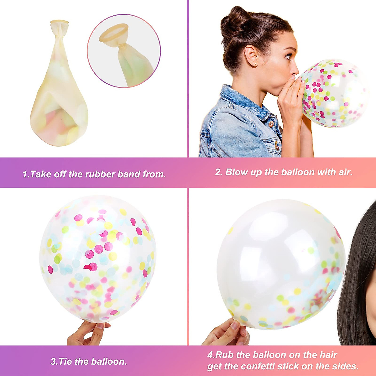 RUBFAC 90s 80s Theme Party Decorations Balloon Arch Kit Inflatable Disco Ball Microphone Rainbow Roller Skate Boom Box Guitar Exploding Star Balloon for Hip Hop Birthday Supplies