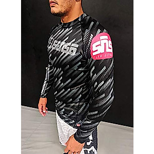 Senso Jiu Jitsu Kurai Rash Guard… (XX-Large) Black