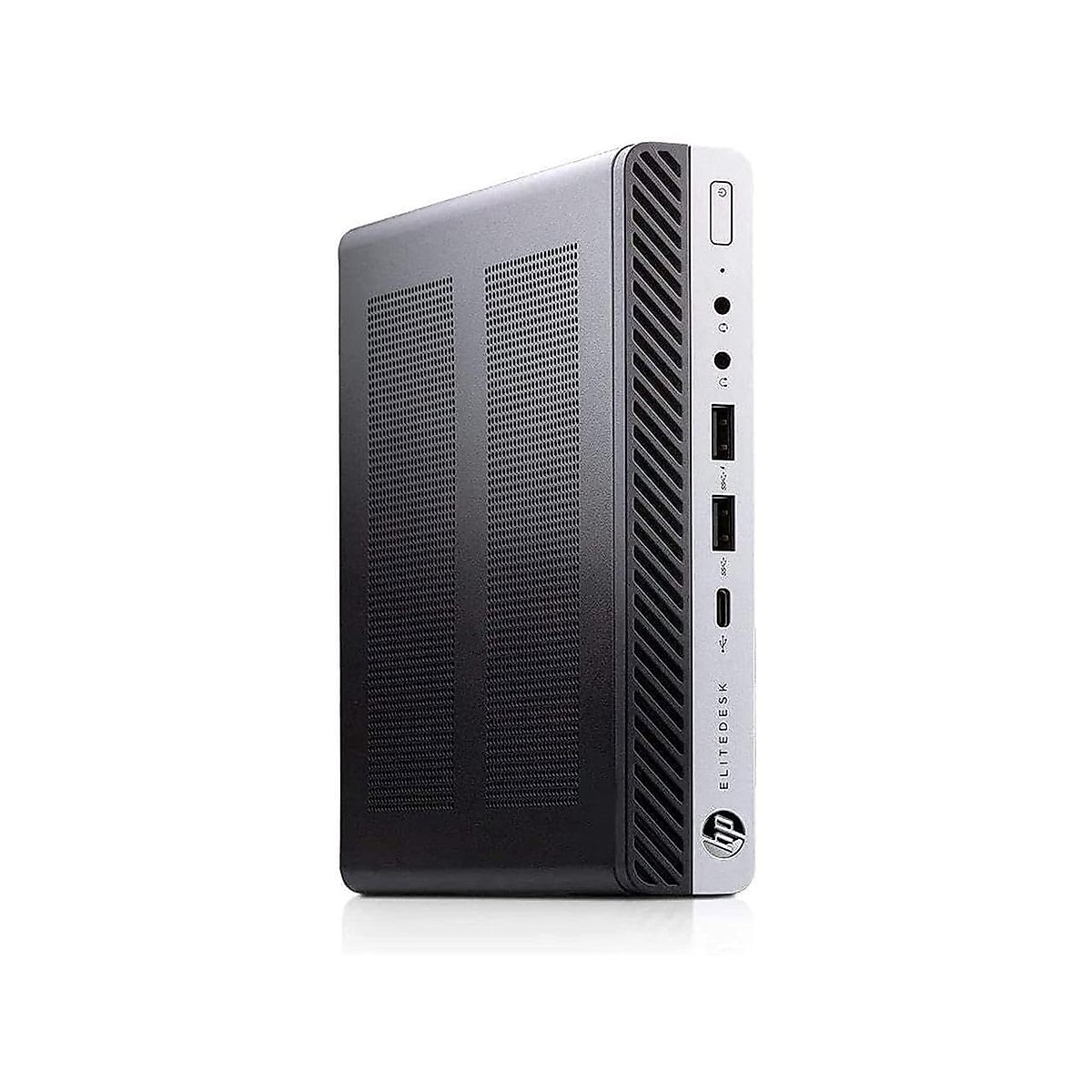 HP EliteDesk 800 G4 Mini Grade A Desktop, Intel Core i5-8500T Professor, 2.1 GHz, 16GB DDR4 RAM, 512GB SSD, Wi-Fi, Bluetooth, Windows 10 Pro 64 bit (Renewed)
