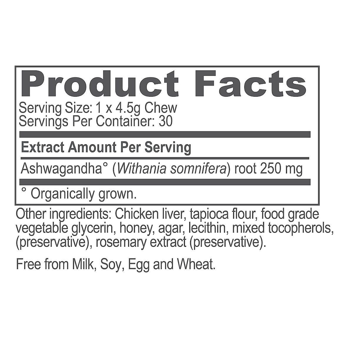 Ayush Pet Ashwagandha Calming Support Chews, Ayurvedic Calming Supplement for Dogs and Cats, Ashwagandha Herbal Supplement, 30 Chews