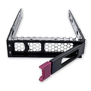 3.5" LFF SAS SATA Drive Tray Caddy Hot-Swap 774026-001 797520-001 797519-001 Compatible for HP Apollo 4200 4510 1650 ProLiant ML350 ML110 G9 Gen10 Servers (2-Pack)
