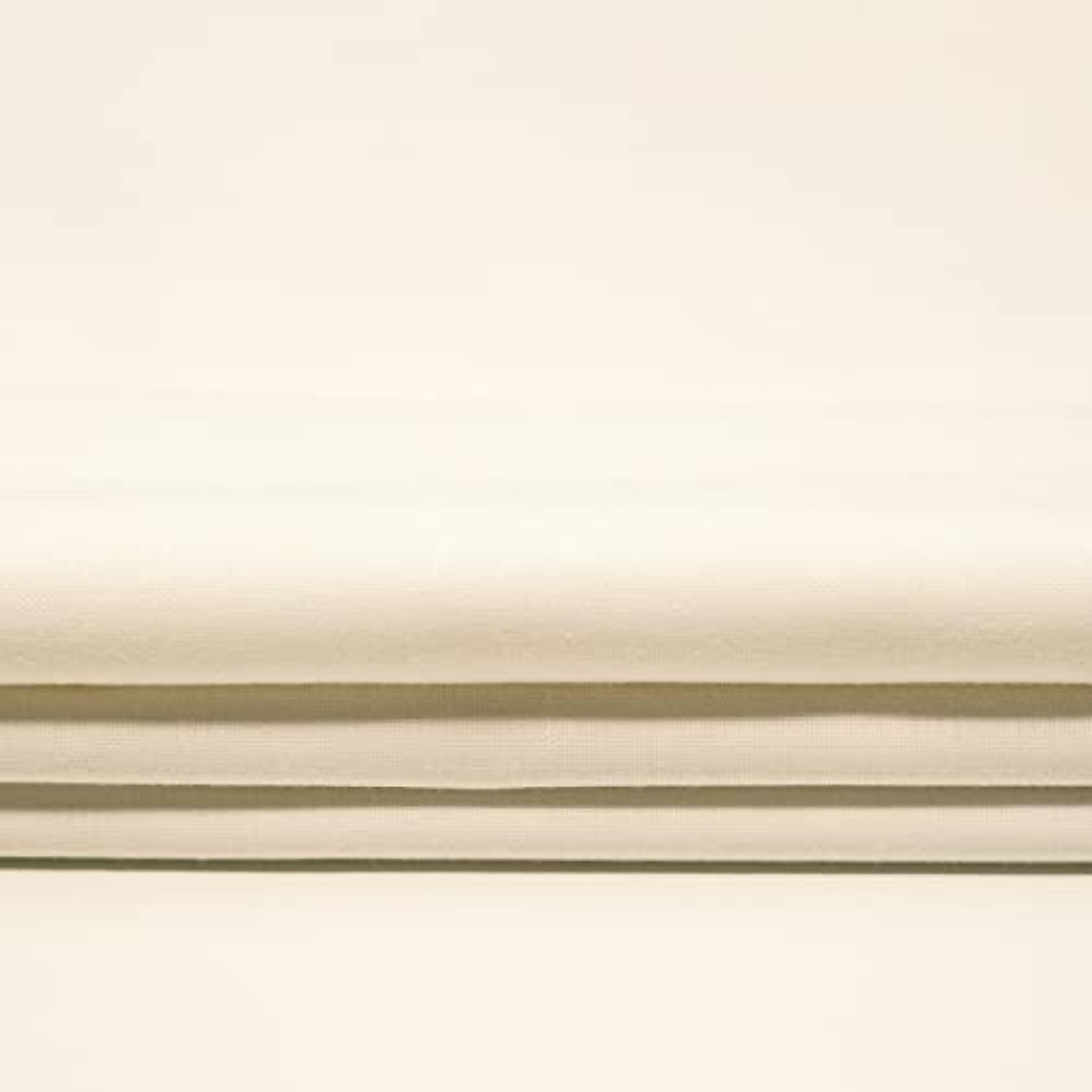 Roc-Lon 118/120" 100% Cotton Bleached Permanent Press, Cut by Yard, White