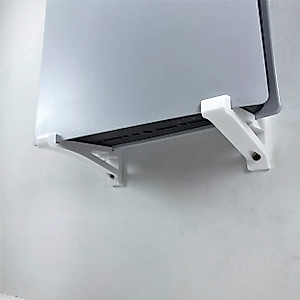 3D Cabin PS5 Wall Mount Wall Bracket Holder Stand for Play Station 5 Digital Corner Support Any Orientation White Left