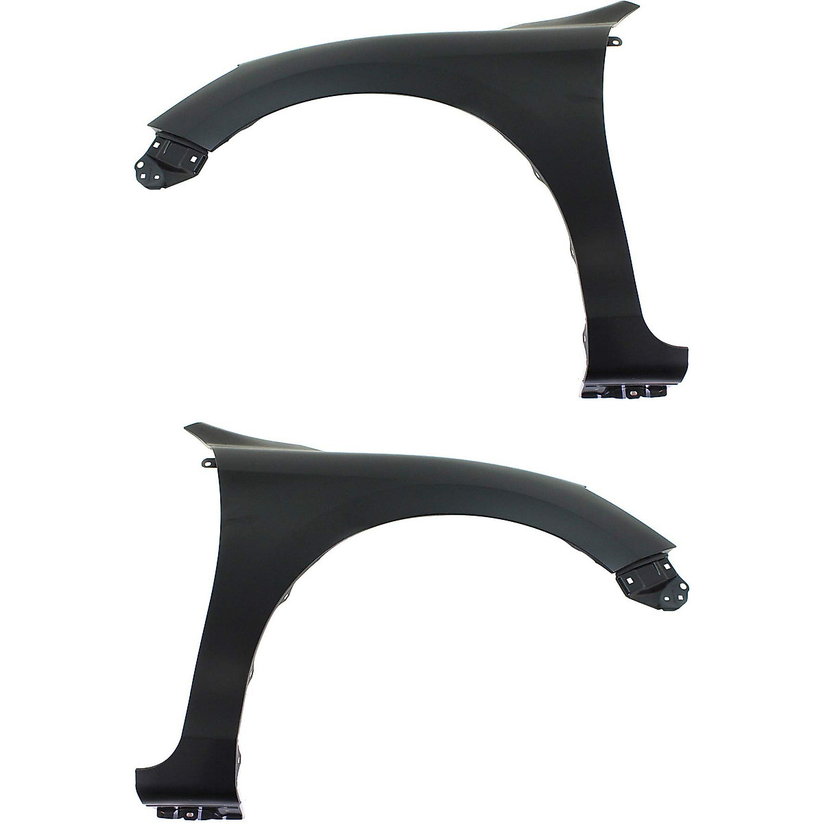 Evan Fischer Front Fender Set of 2 Compatible With 2013-2017 Honda Accord Primed Steel Sedan Driver and Passenger Side